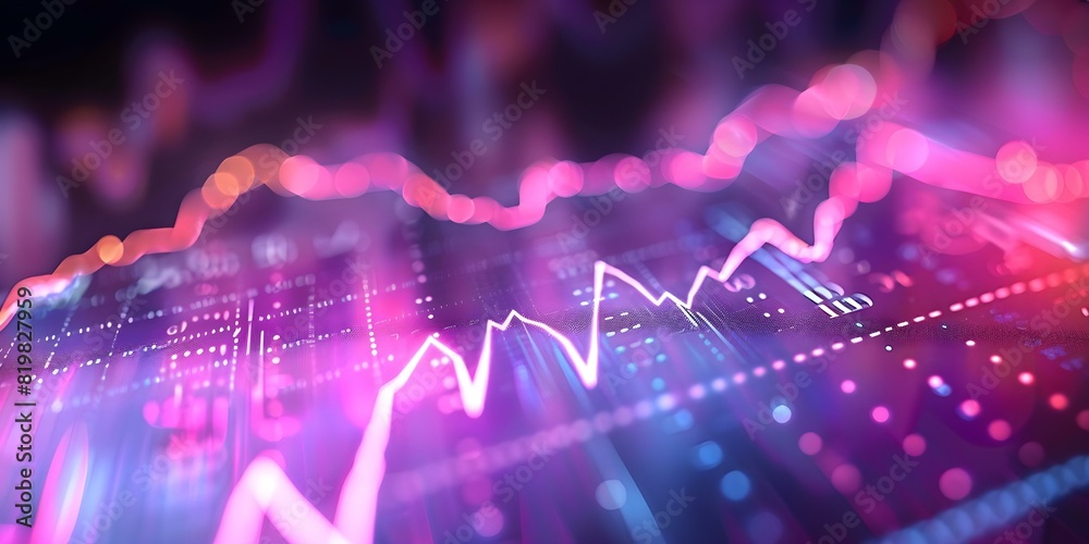 Stock prices and interest rates show a negative correlation in ...