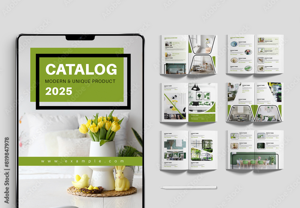 Catalog Layout Stock Template | Adobe Stock