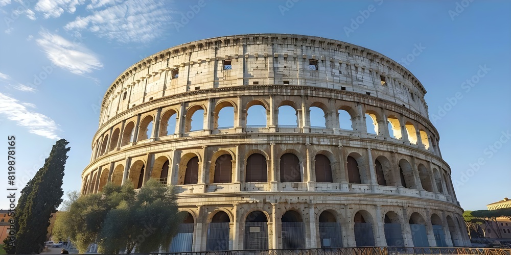 Exploring Ancient Italian Architecture: The Colosseum in Rome, Italy ...
