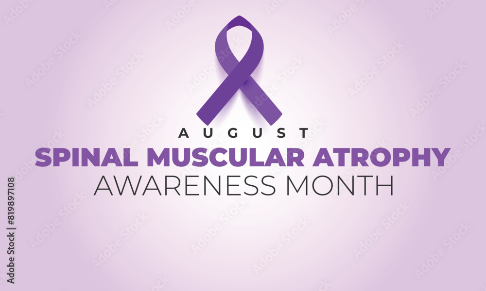 Spinal Muscular Atrophy awareness month. background, banner, card ...