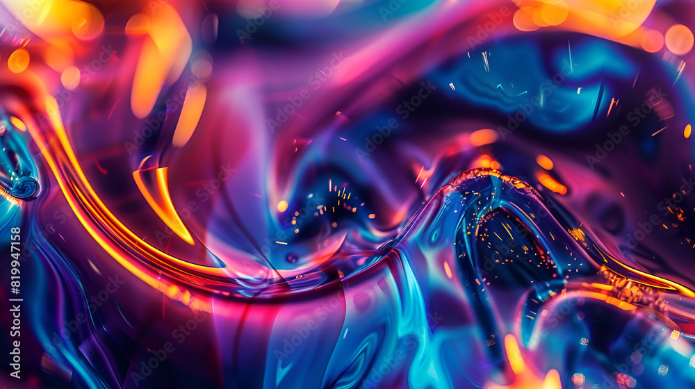 Purple spilled paint mixing liquid colors "Flowing Purple Paint Colors ...