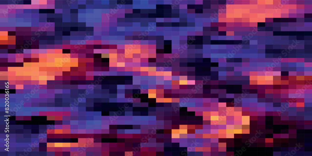 Pixel disintegration background. Decay effect. Dispersed dotted pattern ...