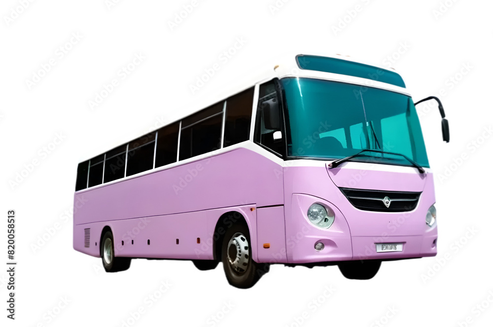 travel bus transparent background, ai generated Stock Photo | Adobe Stock