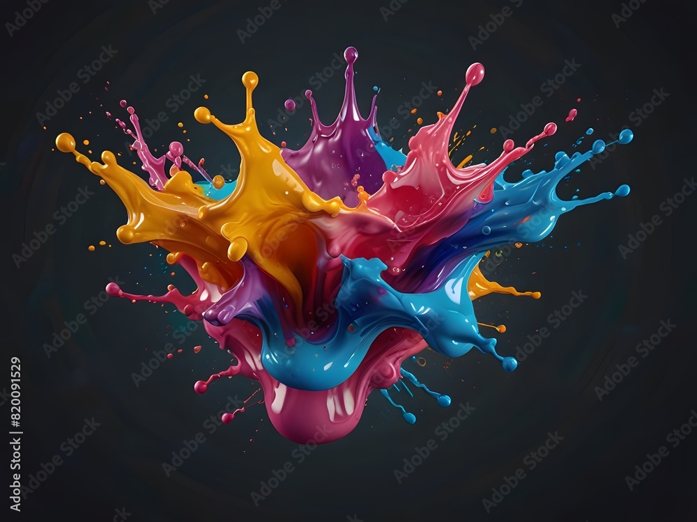 Liquid Artistry: Dynamic Splash Images for Versatile Design ...