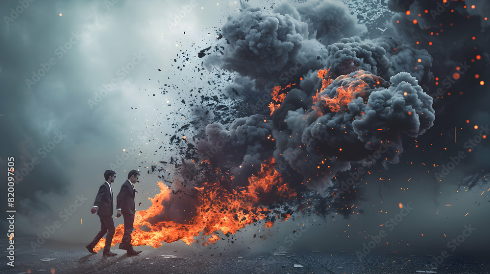 Disappointed Business Team Facing Product Launch Failure Photo ...