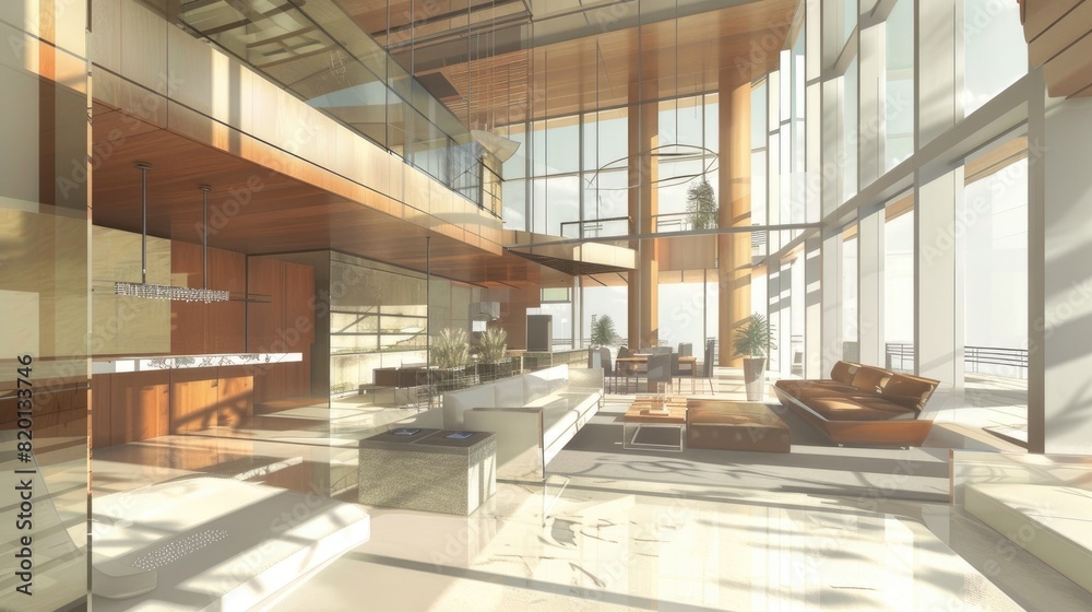 Architectural renderings, construction plans, and project timelines ...