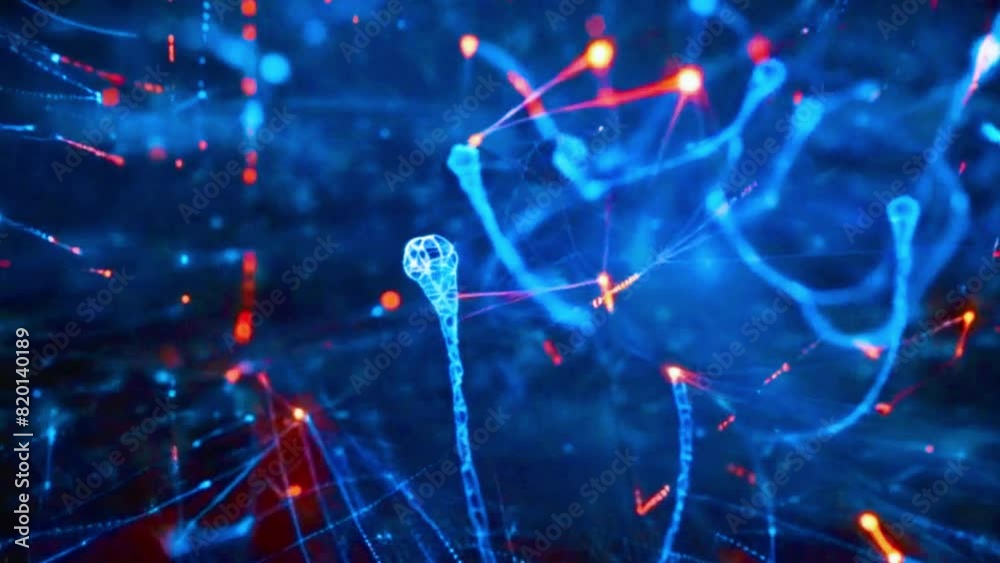 Animate inner workings of a neural network as it processes data ...