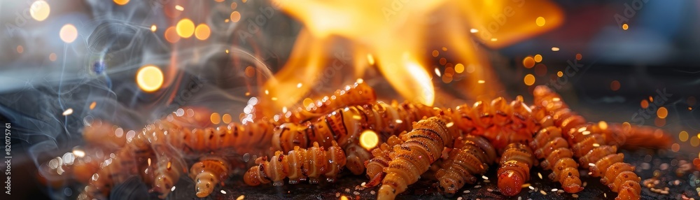 Beondegi, silkworm larvae boiled or steamed, popular Korean street ...