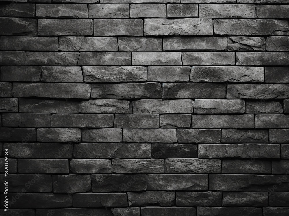 Explore the charm of ultimate gray in aged stone brickwork Stock ...