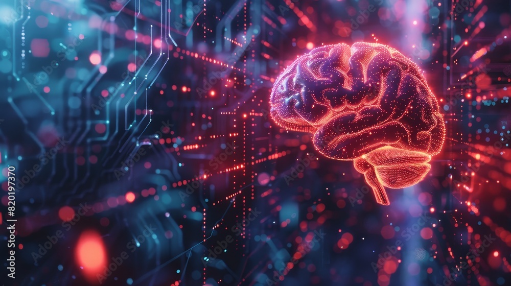 A detailed neural circuit and cyber brain in a quantum computing ...