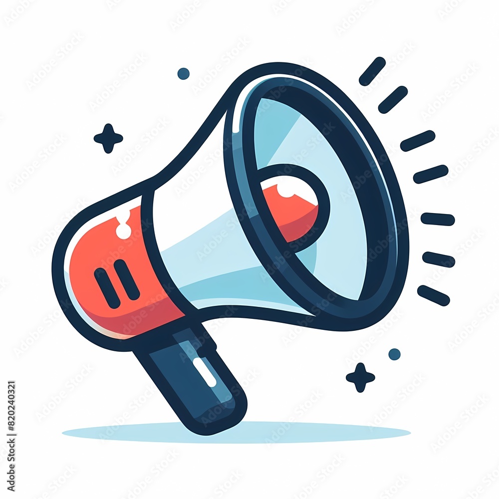 Amplify Your Message: Loudspeaker, Megaphone, and Bullhorn Icons for ...