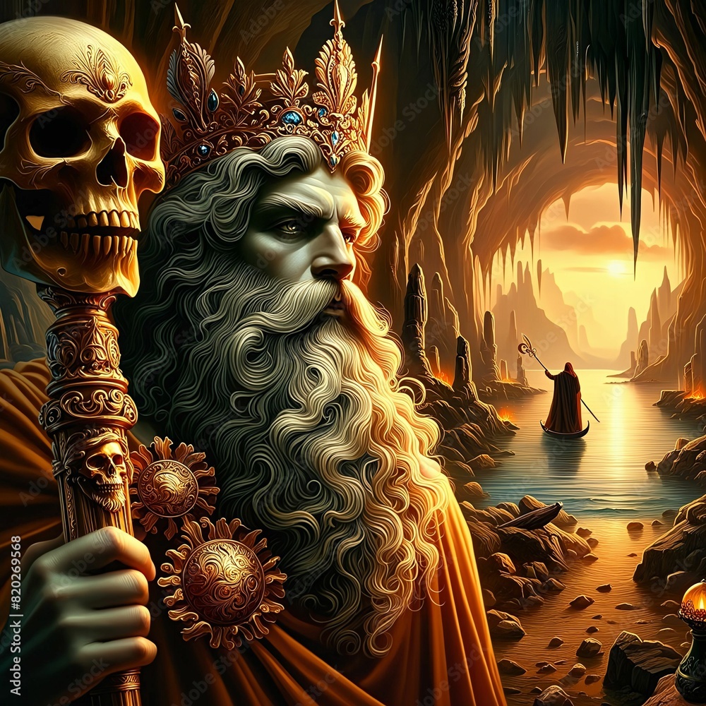 Hades Greek god of the underworld. Ruler over death and the dead ...