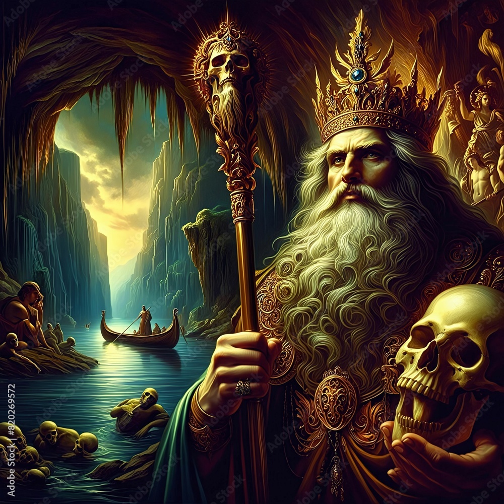 Hades Greek god of the underworld. Ruler over death and the dead ...