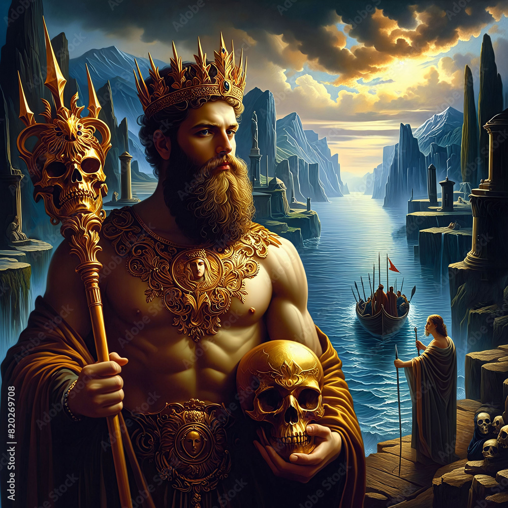 Hades Greek god of the underworld. Ruler over death and the dead ...