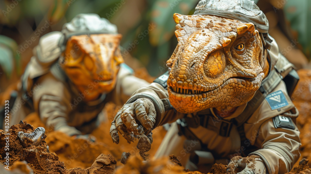 Award Winning national geographic Minimal style, 3D plump T Rex in ...