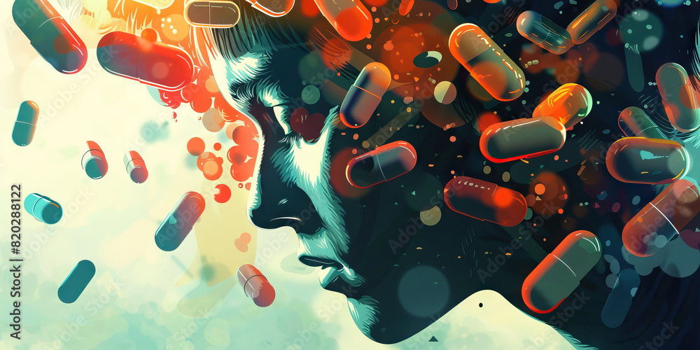 The Cycle of Addiction: An individual trapped in a never-ending cycle ...