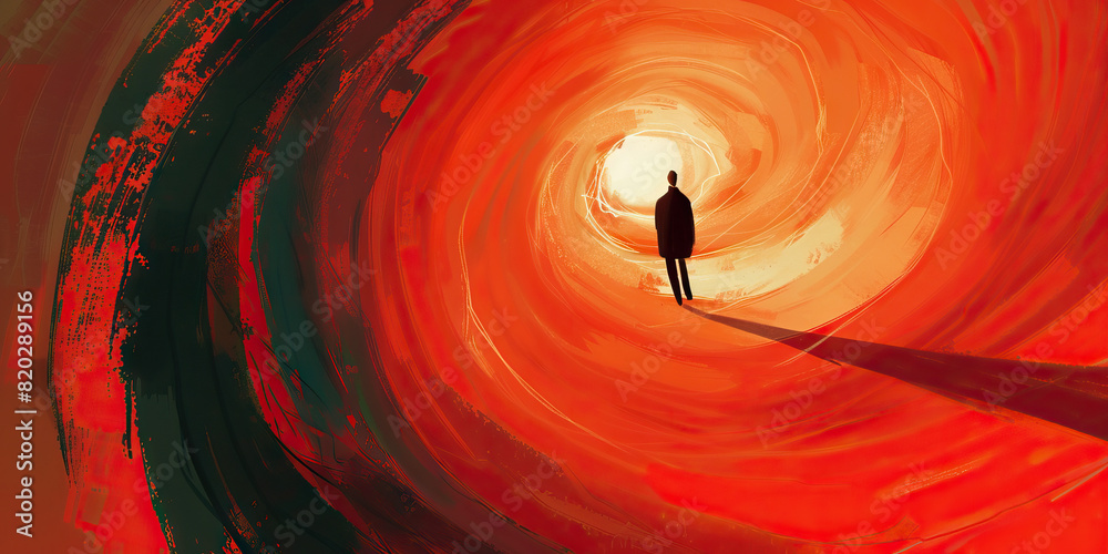 Rebirth From Ruin: A person breaking free from the vicious cycle of ...