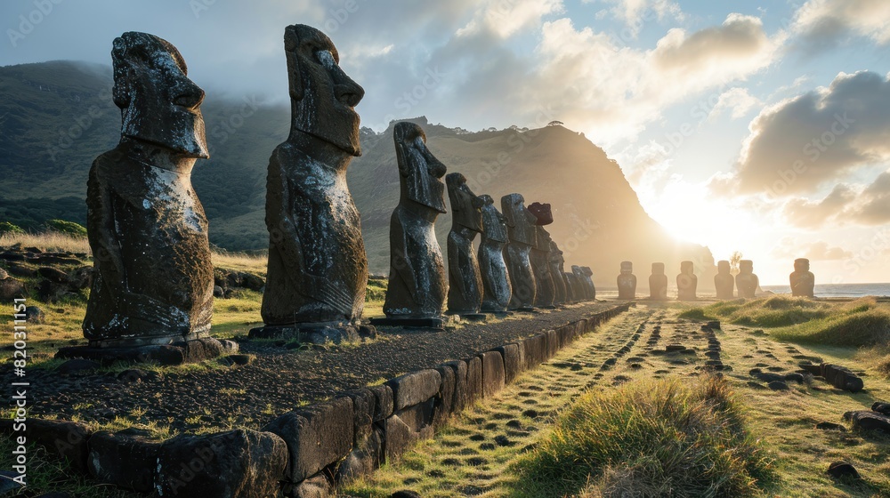 Easter Island, Chile: Known for its massive stone statues, or moai ...