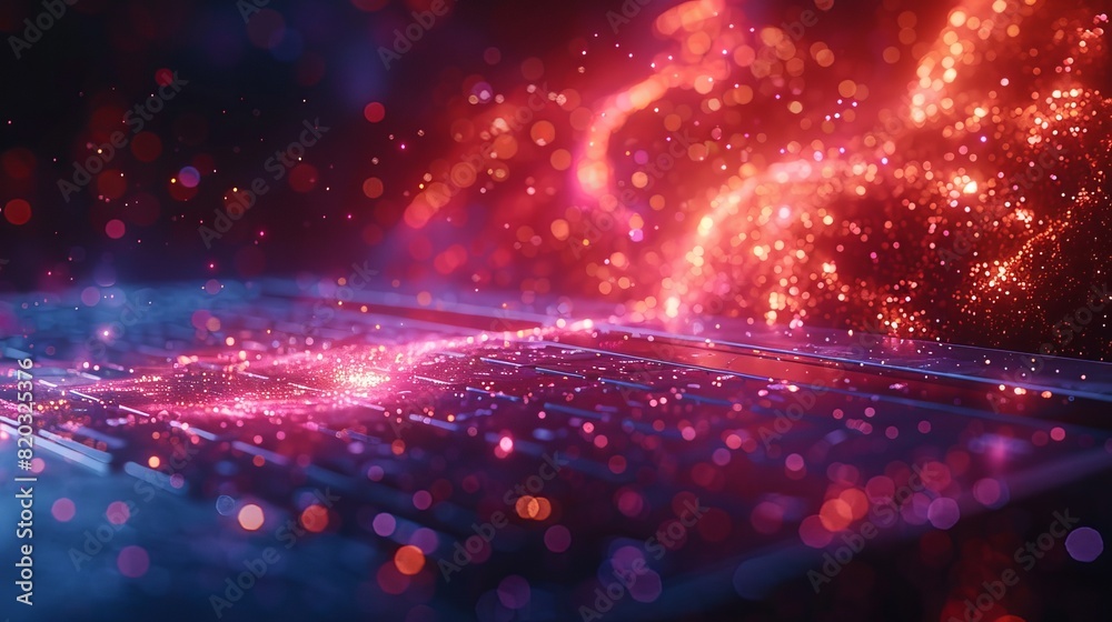 Gaming laptop background, Office Technology background Stock ...