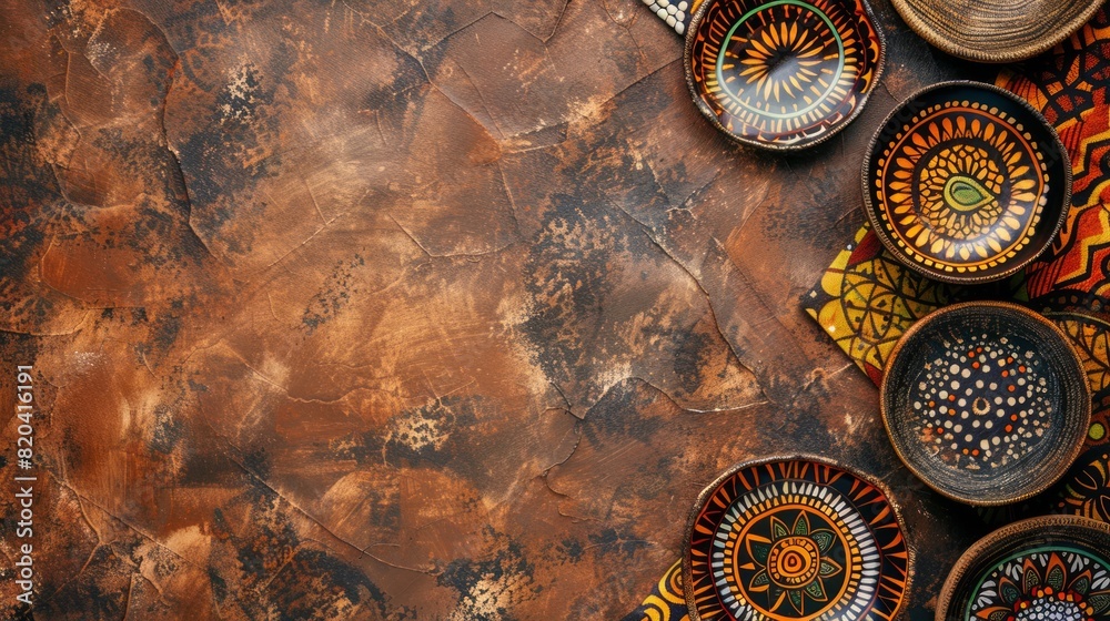 Art and Heritage background. Happy African Heritage Day. African World ...