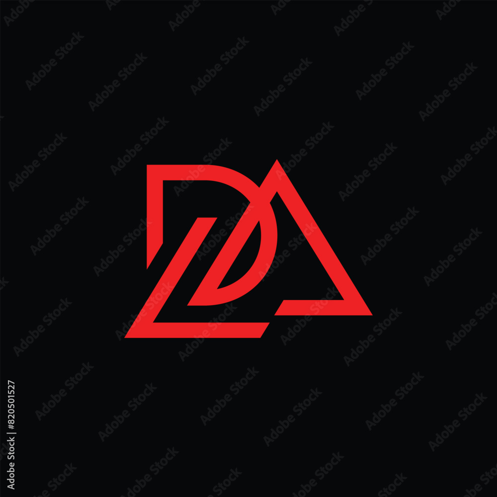 DLA logo and brand identity Stock Vector | Adobe Stock