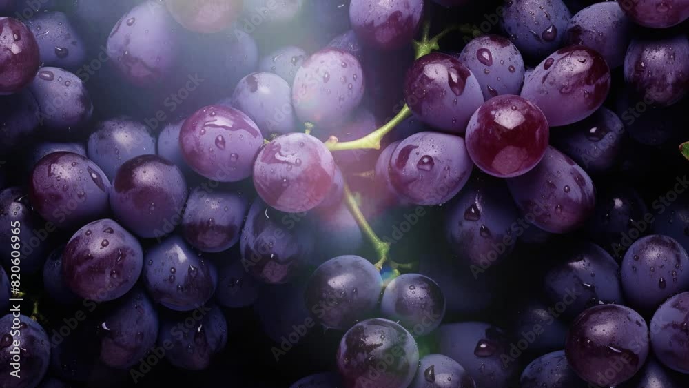 Grapes background tile. Grapes in the market. Grapes pattern background ...