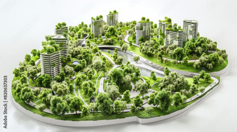 Incorporating parks and public spaces, this urban design showcases ... Incorporating parks and public spaces, this urban design showcases ...