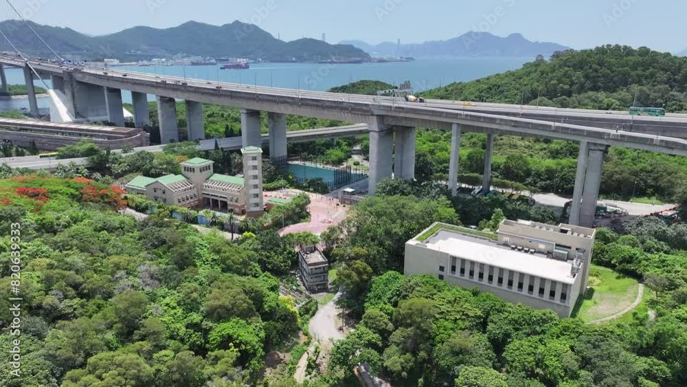 Explore Hong Kong Ma Wan Park Island between Tsing Yi and Lantau ...