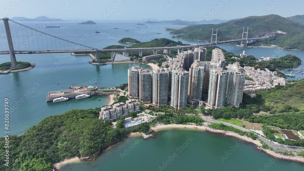 Explore Hong Kong Ma Wan Park Island between Tsing Yi and Lantau ...