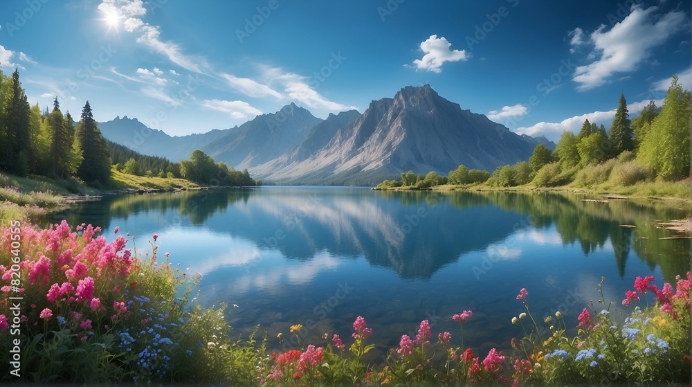 HDR Low Exposure Nature Photography Landscape. Desktop Wallpaper. Stock ...