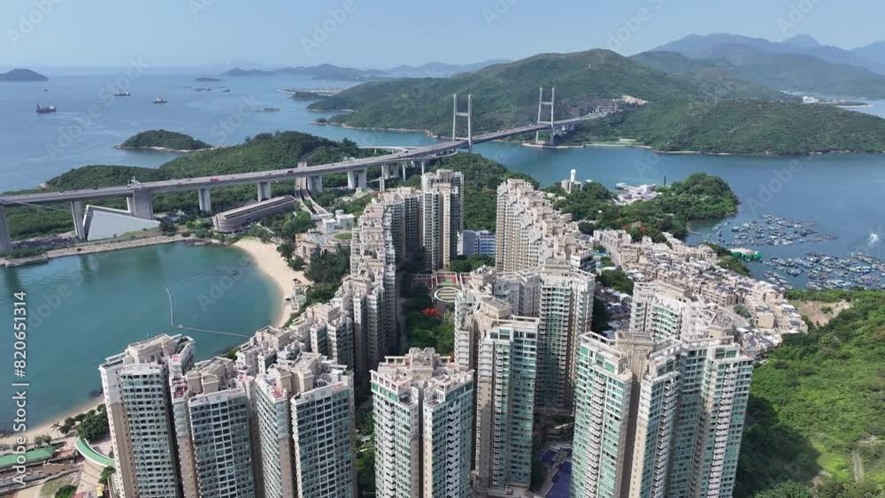 Explore Hong Kong Ma Wan Park Island between Tsing Yi and Lantau ...