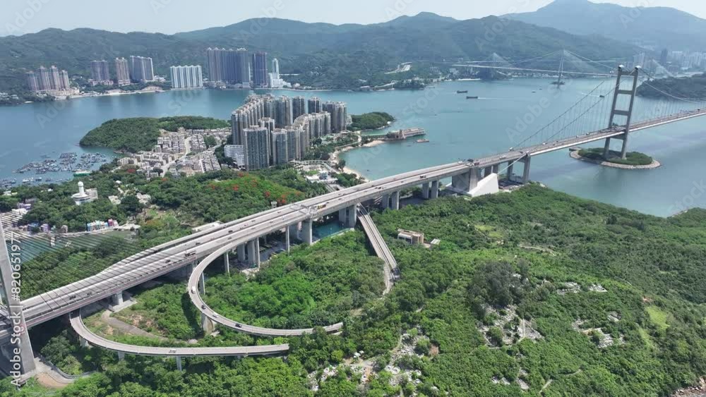 Explore Hong Kong Ma Wan Park Island between Tsing Yi and Lantau ...