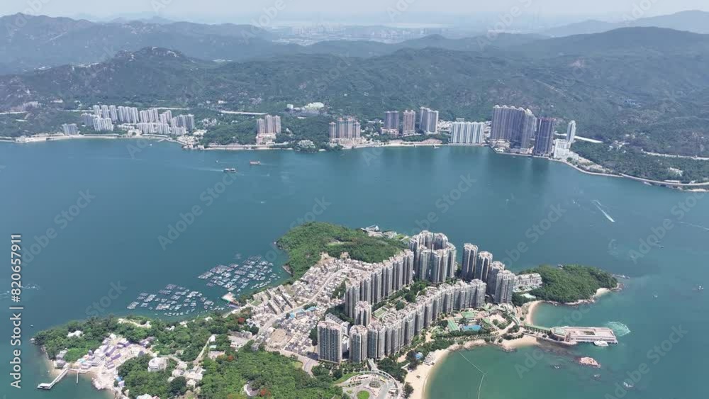 Explore Hong Kong Ma Wan Park Island between Tsing Yi and Lantau ...