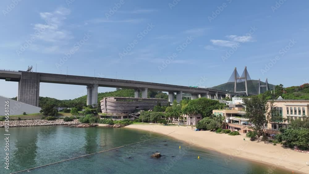 Explore Hong Kong Ma Wan Park Island between Tsing Yi and Lantau ...