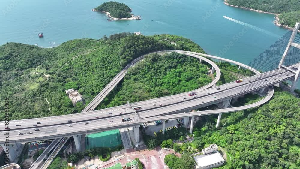 Explore Hong Kong Ma Wan Park Island between Tsing Yi and Lantau ...