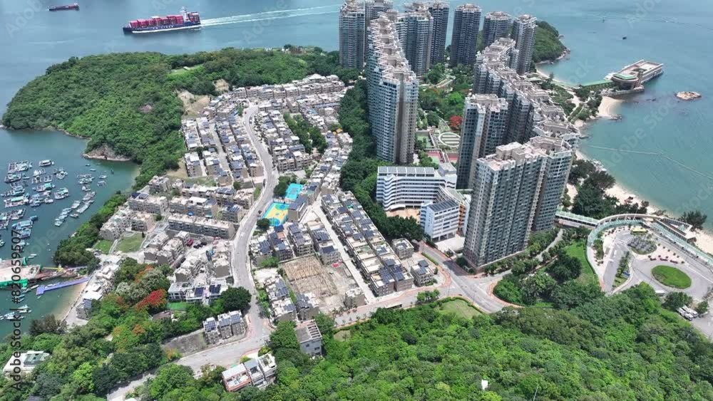 Explore Hong Kong Ma Wan Park Island between Tsing Yi and Lantau ...