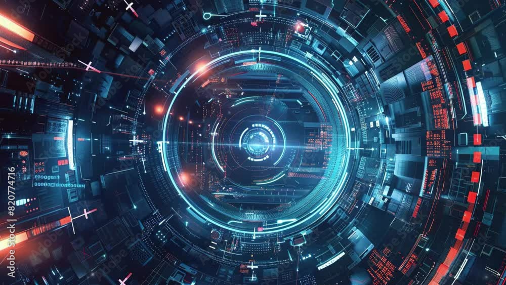 Abstract technological background. Future Technology. Technology ...