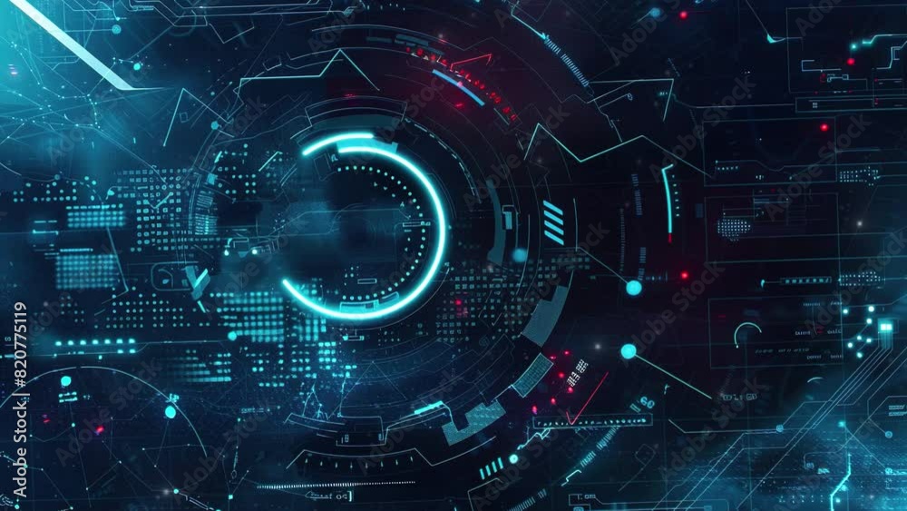 Abstract technological background. Future Technology. Technology ...