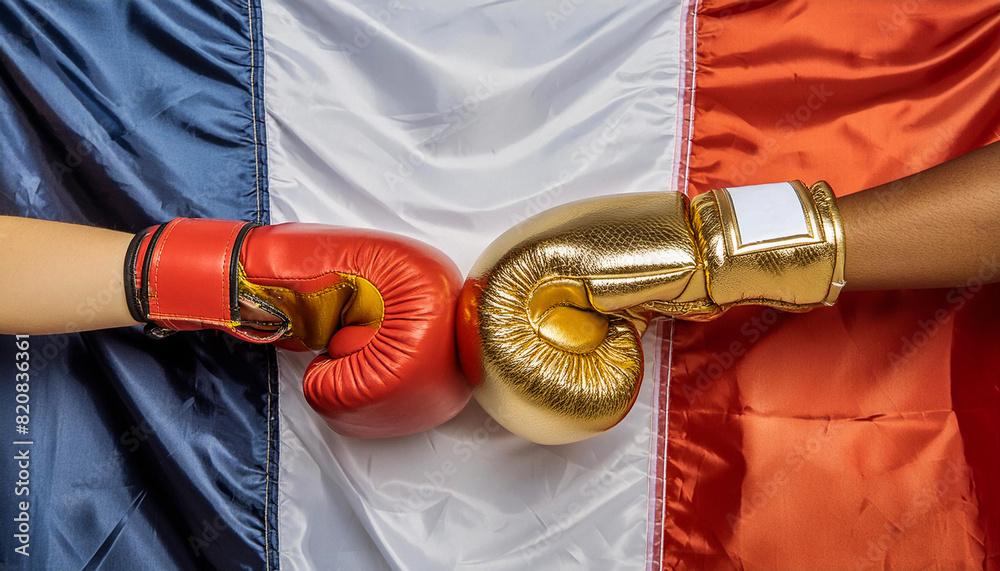 France Paris 2024 Summer Olympic Games Boxing Competitions. Hands ...
