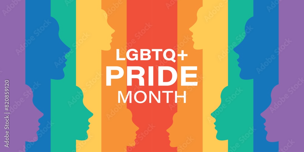Pride Day Lgbtq Concept Lgbt Pride Month Poster Design Background