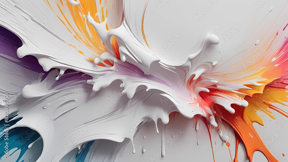 Abstract white color canvas wallpaper textures and surface, vibrant ...