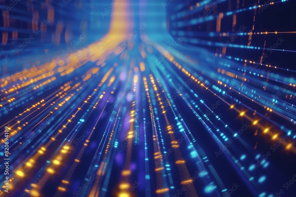 Speed and motion abstract in an urban environment, portraying the fast ...