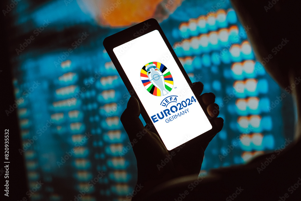 May 20, 2024, Brazil. In this photo illustration, the UEFA European ...