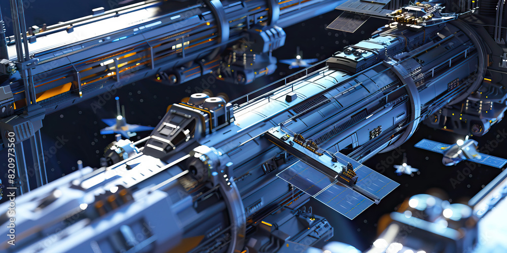 Platinum Space Elevator Terminal: Showing a terminal where a space ...
