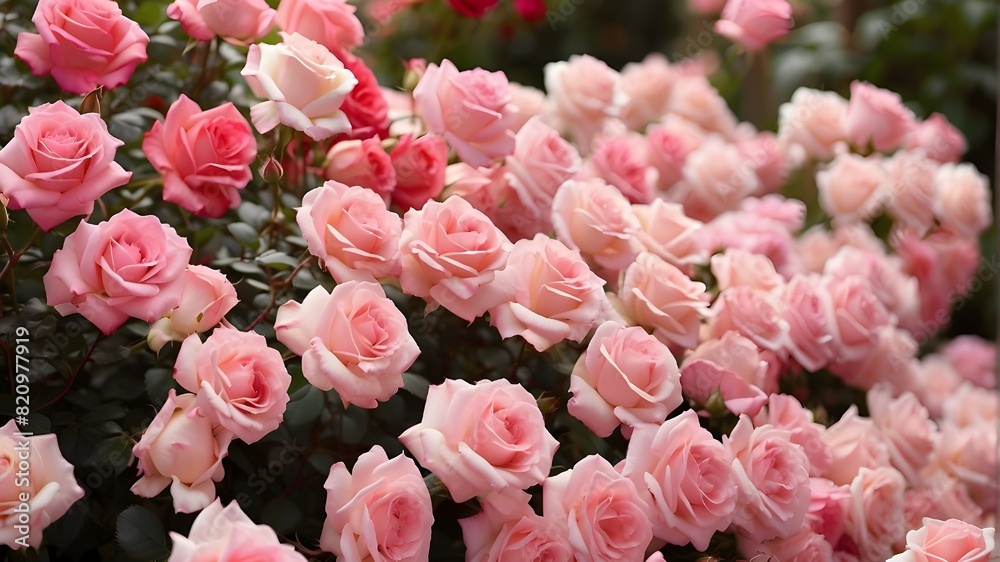 Rose Garden: Describe a sprawling garden filled with roses in every ...