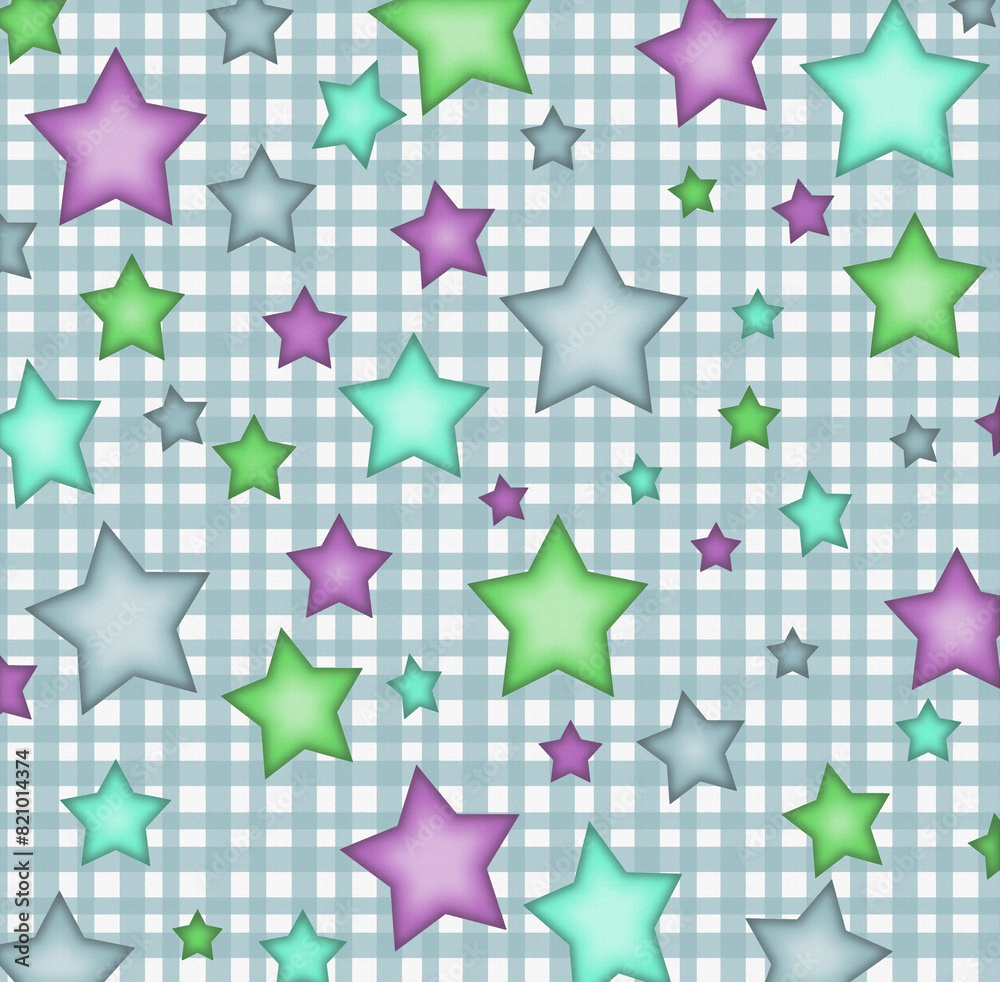 Retro futuristic sparkle icons collection. Set of star shapes.colorful ...