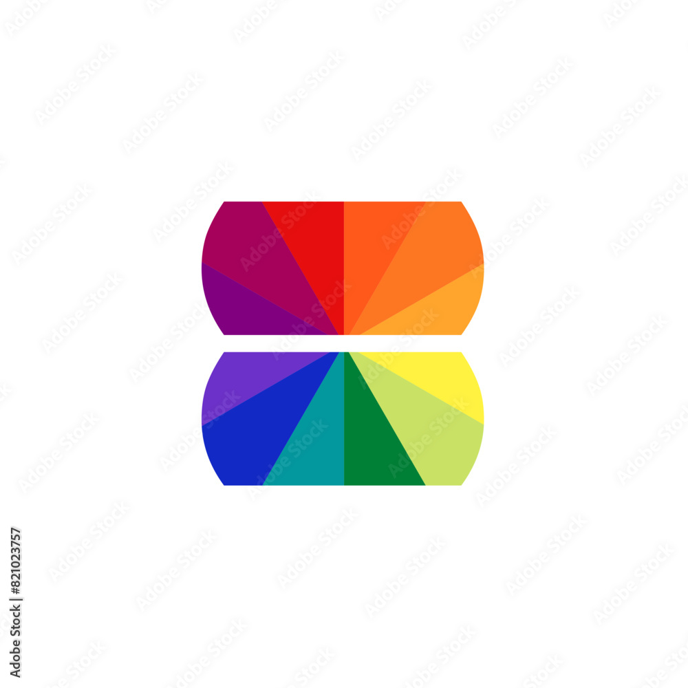 Vibrant Alphabet Icons - Rainbow Letters - Spectrum Alphabet - Chroma ...