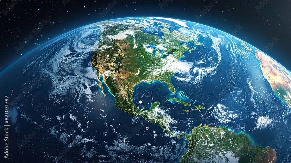 ภาพประกอบสต็อก physical map of north america with high resolution ...