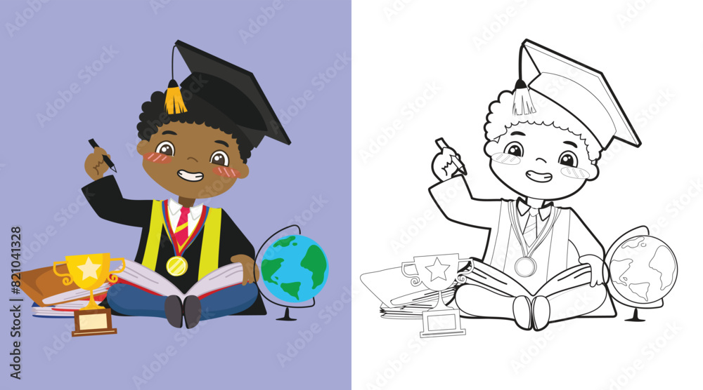 Coloring worksheet page. Educational printable coloring worksheet ...