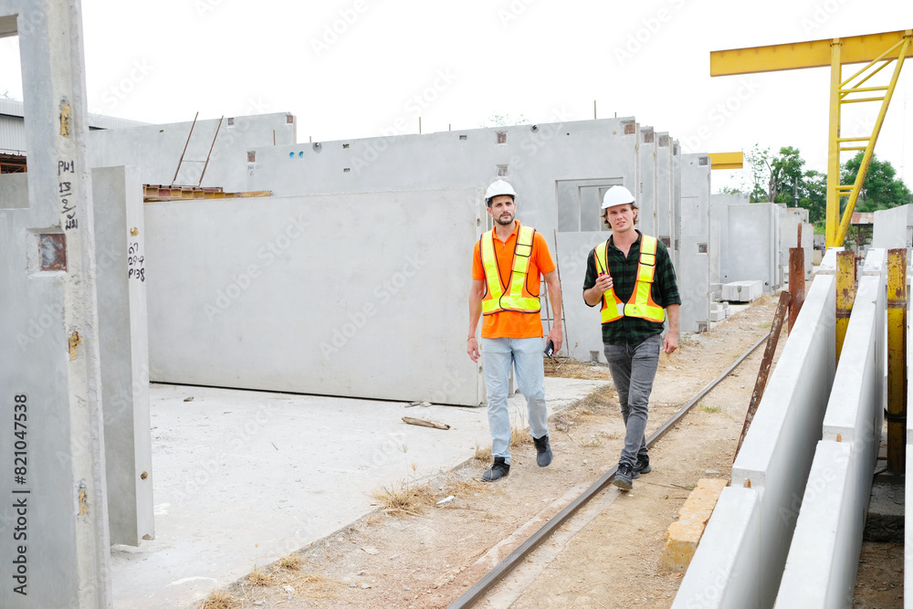 Engineer and production of precast concrete walls, precast walls ...